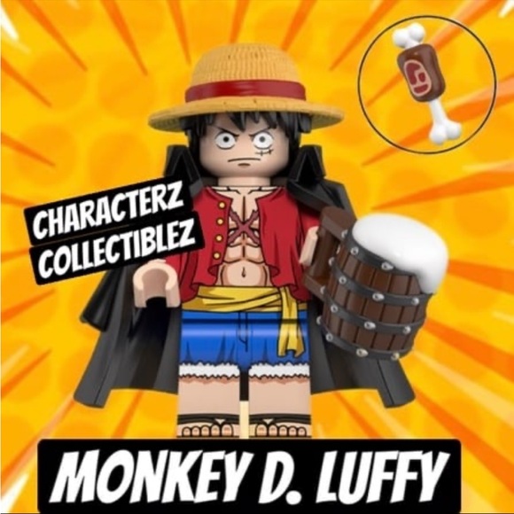 Building Block | Toys | Characterz One Piece Luffy Minifigure | Poshmark